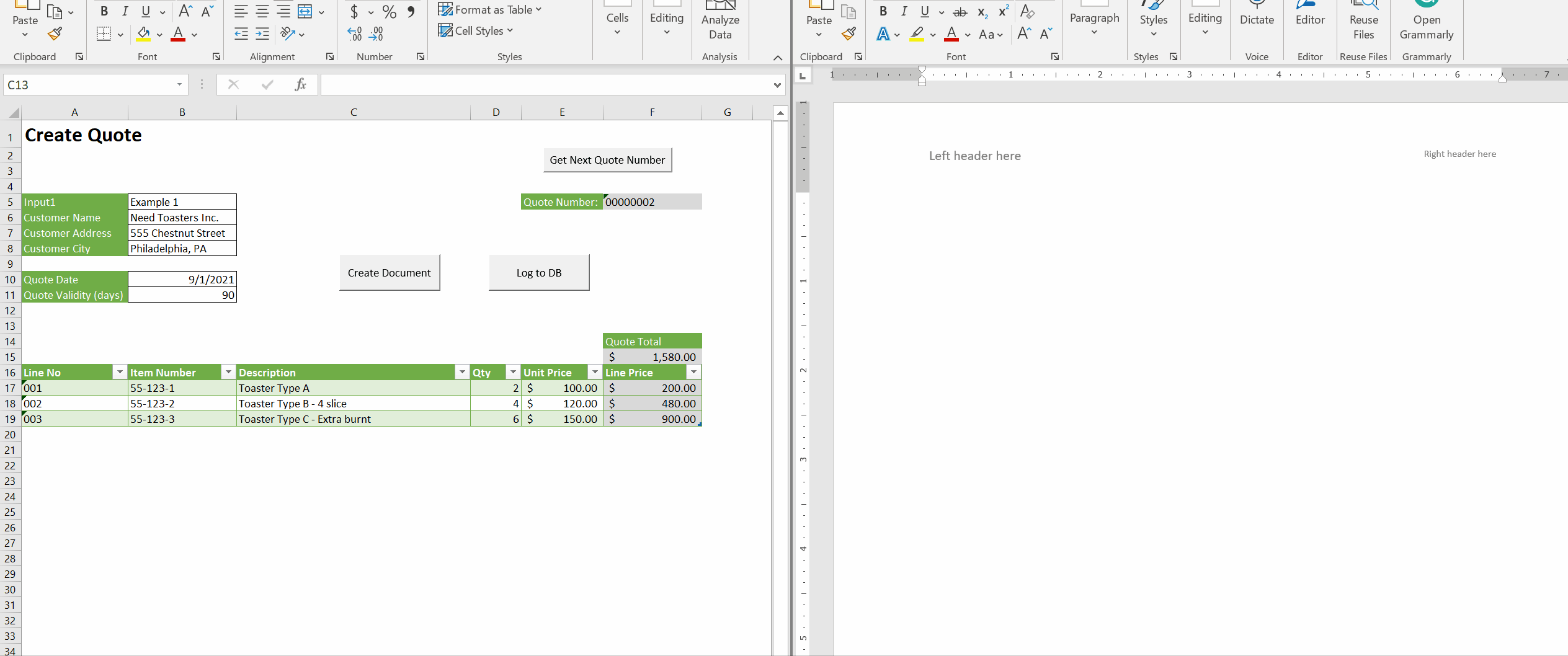 Excel Automation Stephen Tran Portfolio